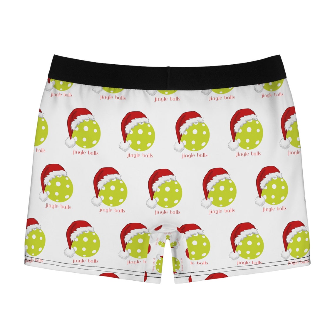 Extra Light Men's Christmas Pickleball "jingle Balls" Boxer Briefs - Etsy