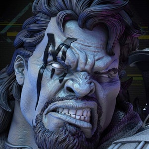 Bishop, STL File, 3d Print, Resin Printed, X-men, 3d Printing Service ...