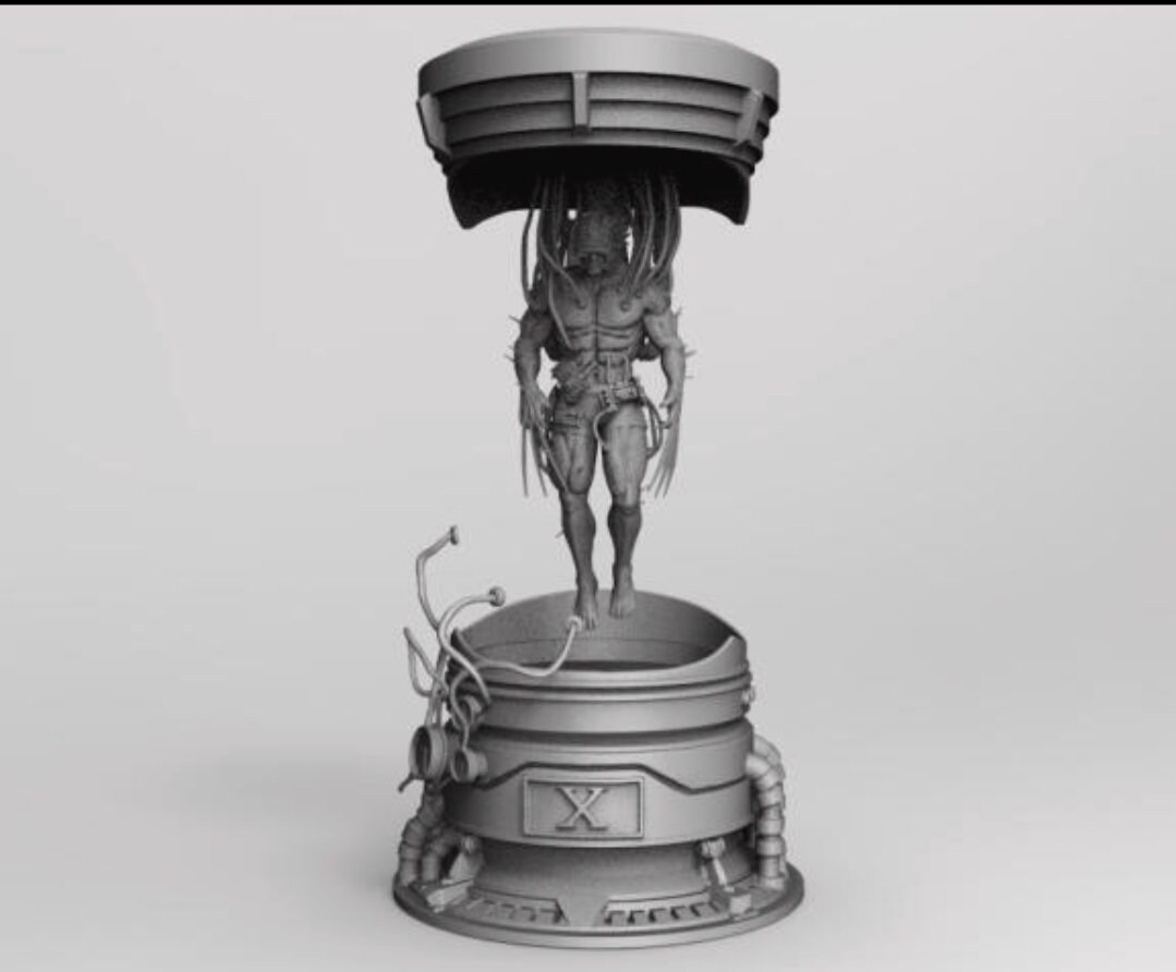 Wolverine, Weapon X, Stl File, Superhero, 3d, Printing, Digital Files ...