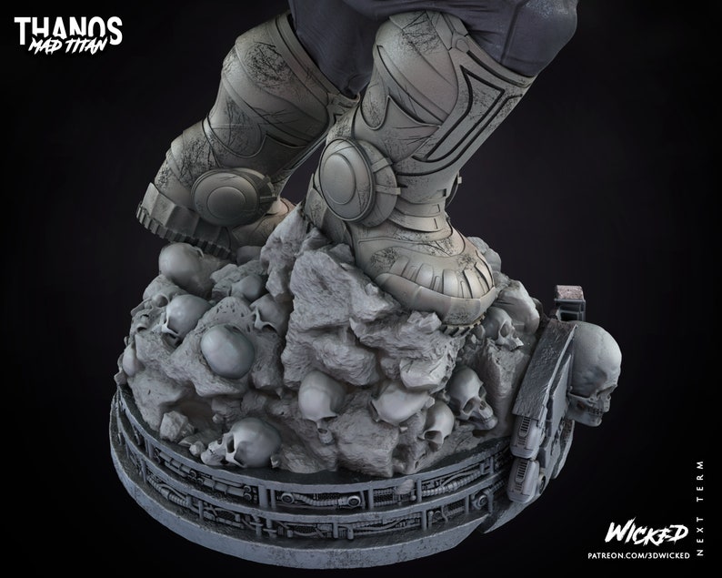Thanos, STL File, 3d Print, Resin Printed, X-men, 3d Printing Service ...