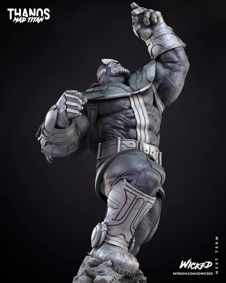 Thanos, STL File, 3d Print, Resin Printed, X-men, 3d Printing Service ...