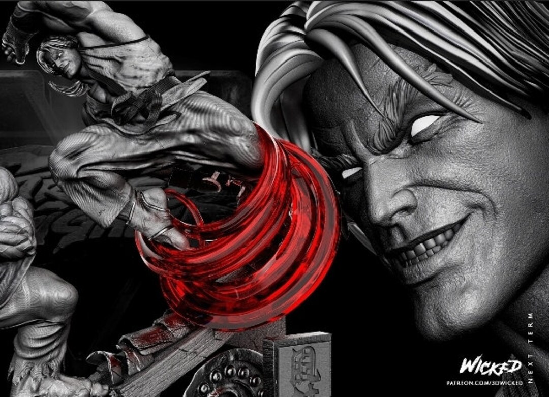 Ken, Statue, 3d Print, Resin Printed, Street Fighter, 3d Printing ...