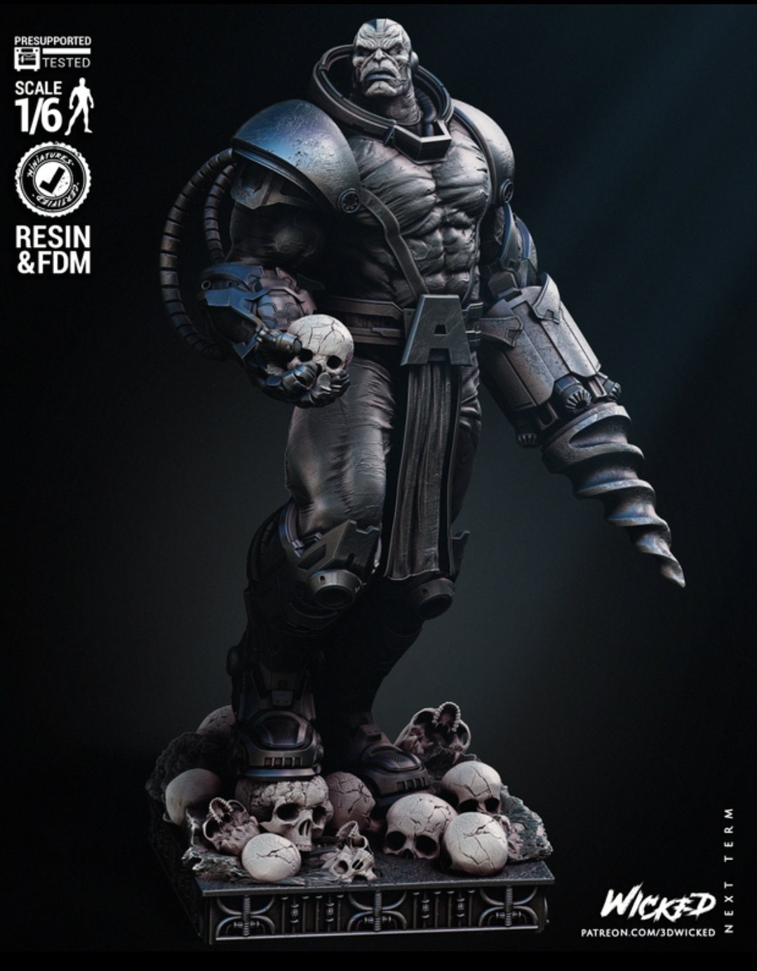 Apocalypse, STL File, 3d Print, Resin Printed, X-men, 3d Printing ...