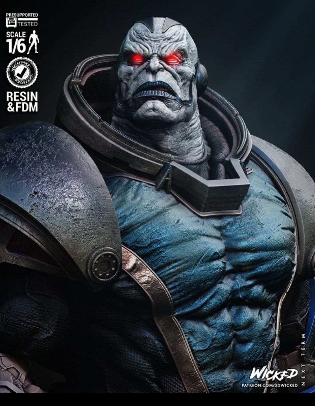 Apocalypse, STL File, 3d Print, Resin Printed, X-men, 3d Printing ...