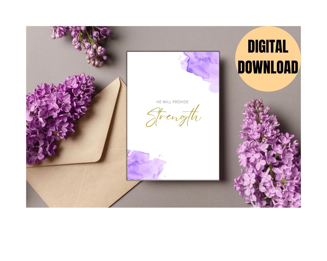 Printable 5x7 Biblical Affirmation Cards, Encouragement Cards, Faith ...