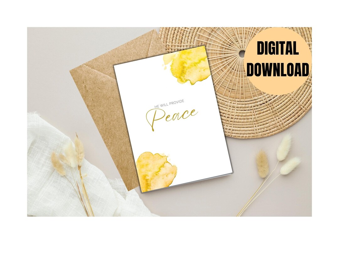 Printable "5x7" Biblical Affirmation Cards, Encouragement Cards, Faith ...