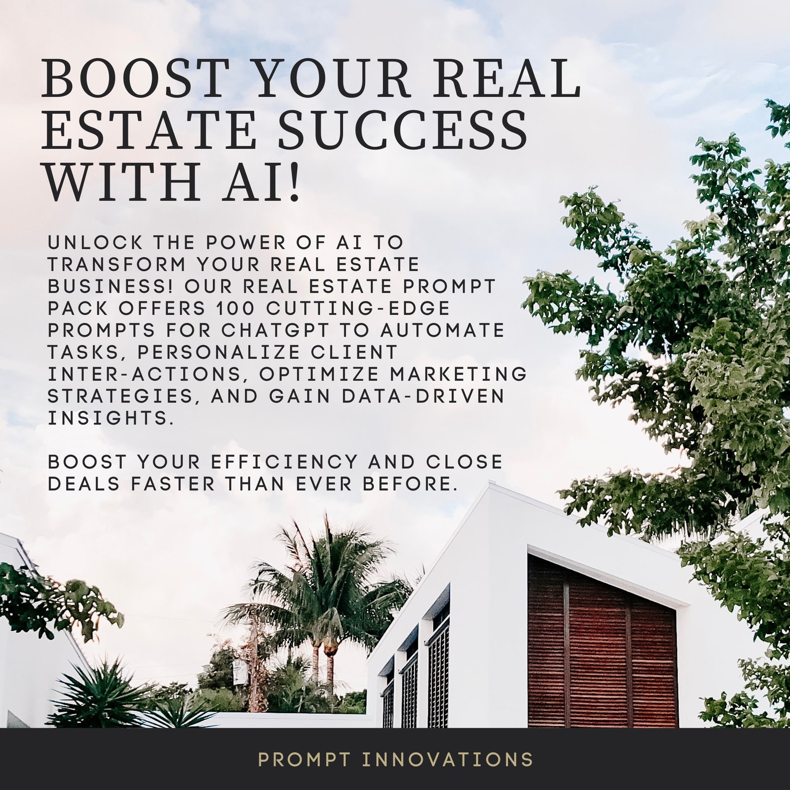 Ultimate Real Estate Prompt Pack | Ai-driven Success With Chatgpt ...
