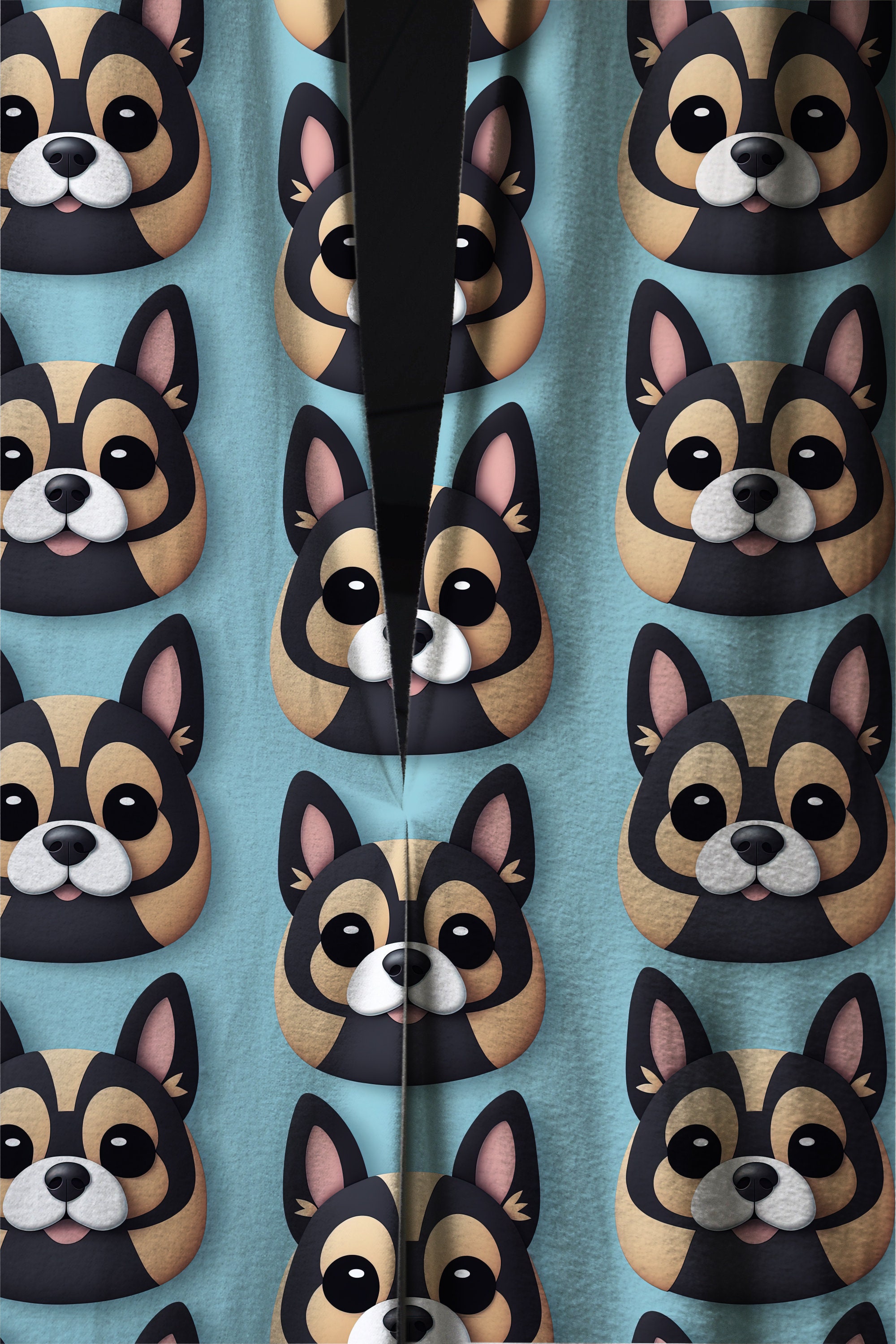 Dogs Series 01 - Seamless- Repeating Pattern- 12 Original Designs ...