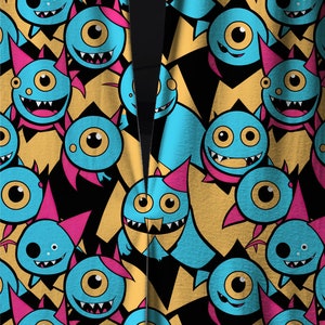 Monsters Series 06 - Unique Seamless Patterns - Printable Paper for DIY ...