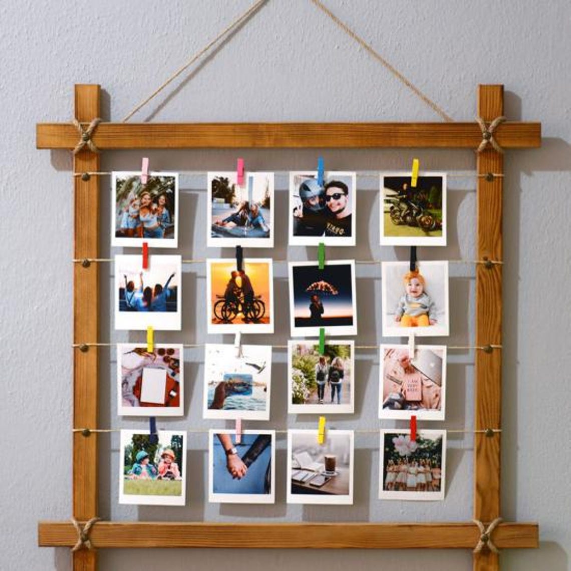 Rope Peg With Photo - Etsy