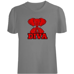 Red Elephant Delta PNG File Only Graphic - Etsy