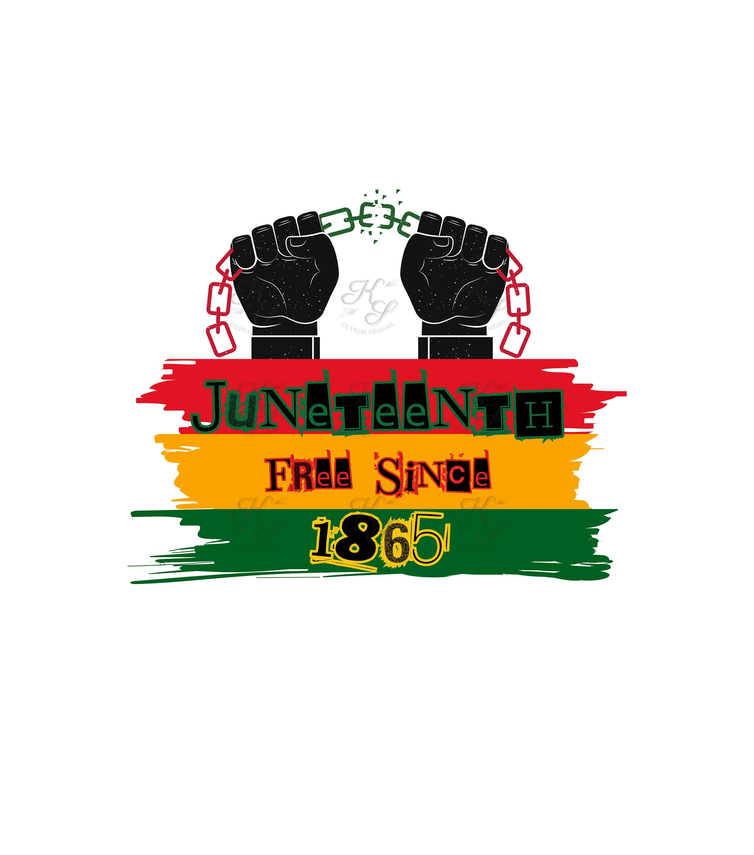 Juneteenth 1865 Freedom PNG Digital Image - Etsy