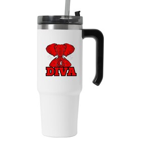Red Elephant Delta PNG File Only Graphic - Etsy