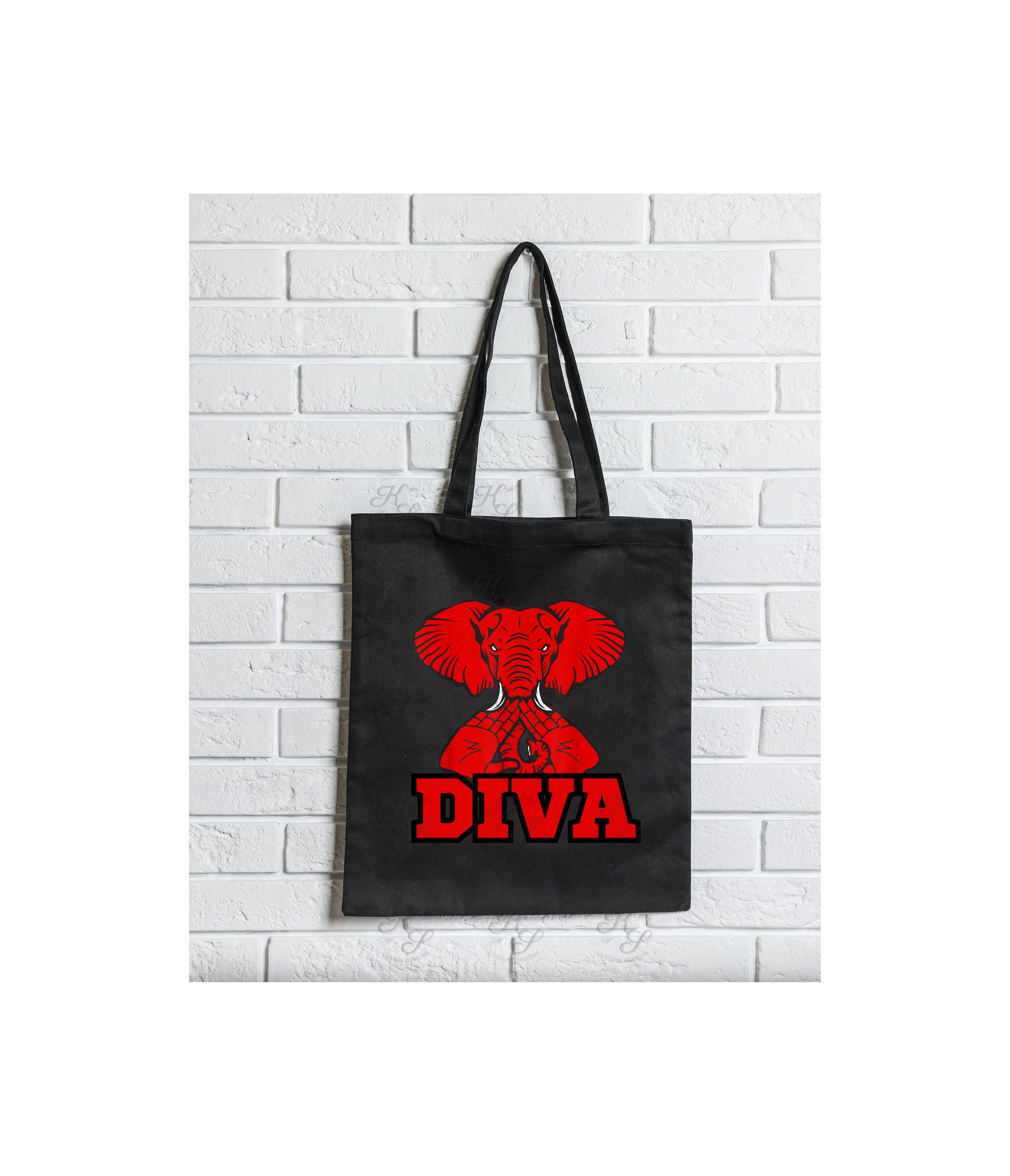 Red Elephant Delta PNG File Only Graphic - Etsy