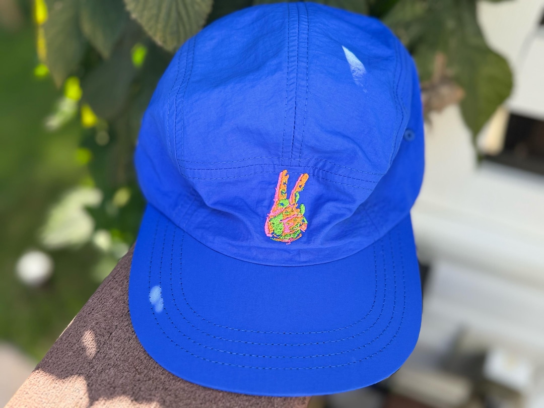 Vibe Out Peace Sign Hat, Three Color Peace Hat, Light Weight ...