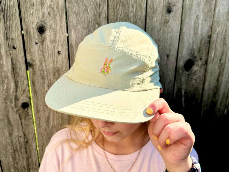 Good Vibes Peace Sign Hat, Headwear for Everyone, Camping Hat for Him ...
