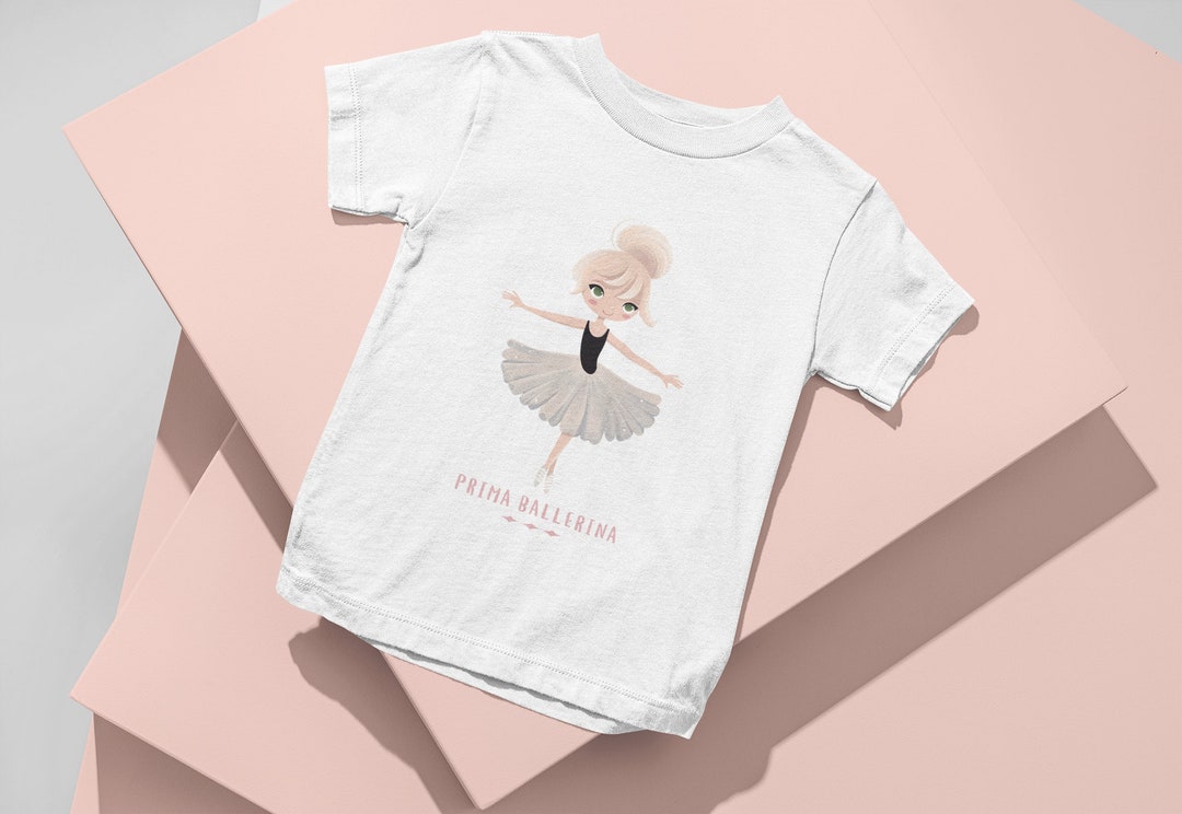 Prima Ballerina Toddler Tee – Ballet-inspired Clothing - Etsy