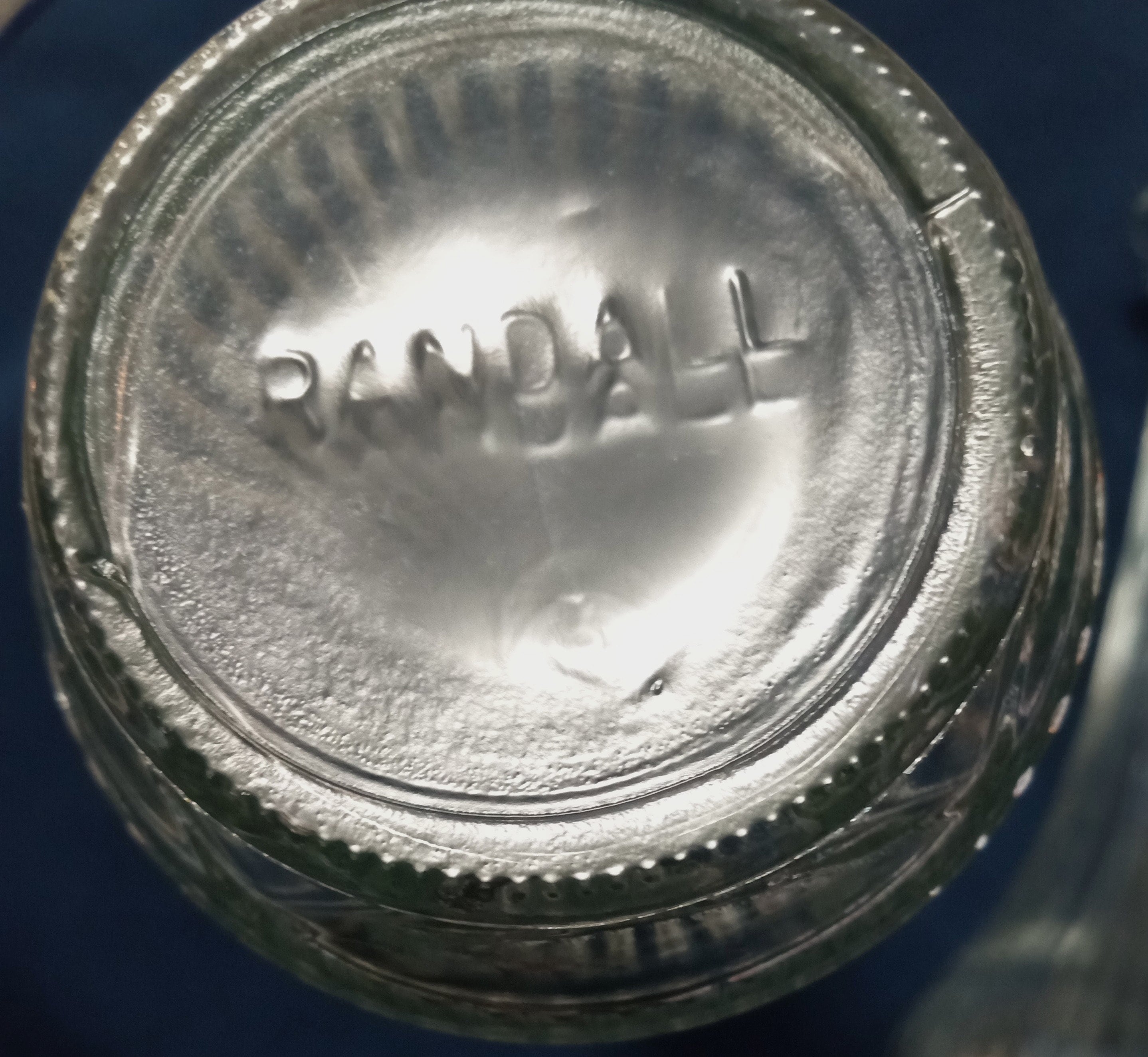 Set of 2 A.L. Randall Company Horizontal Ribbed Clear Glass - Etsy