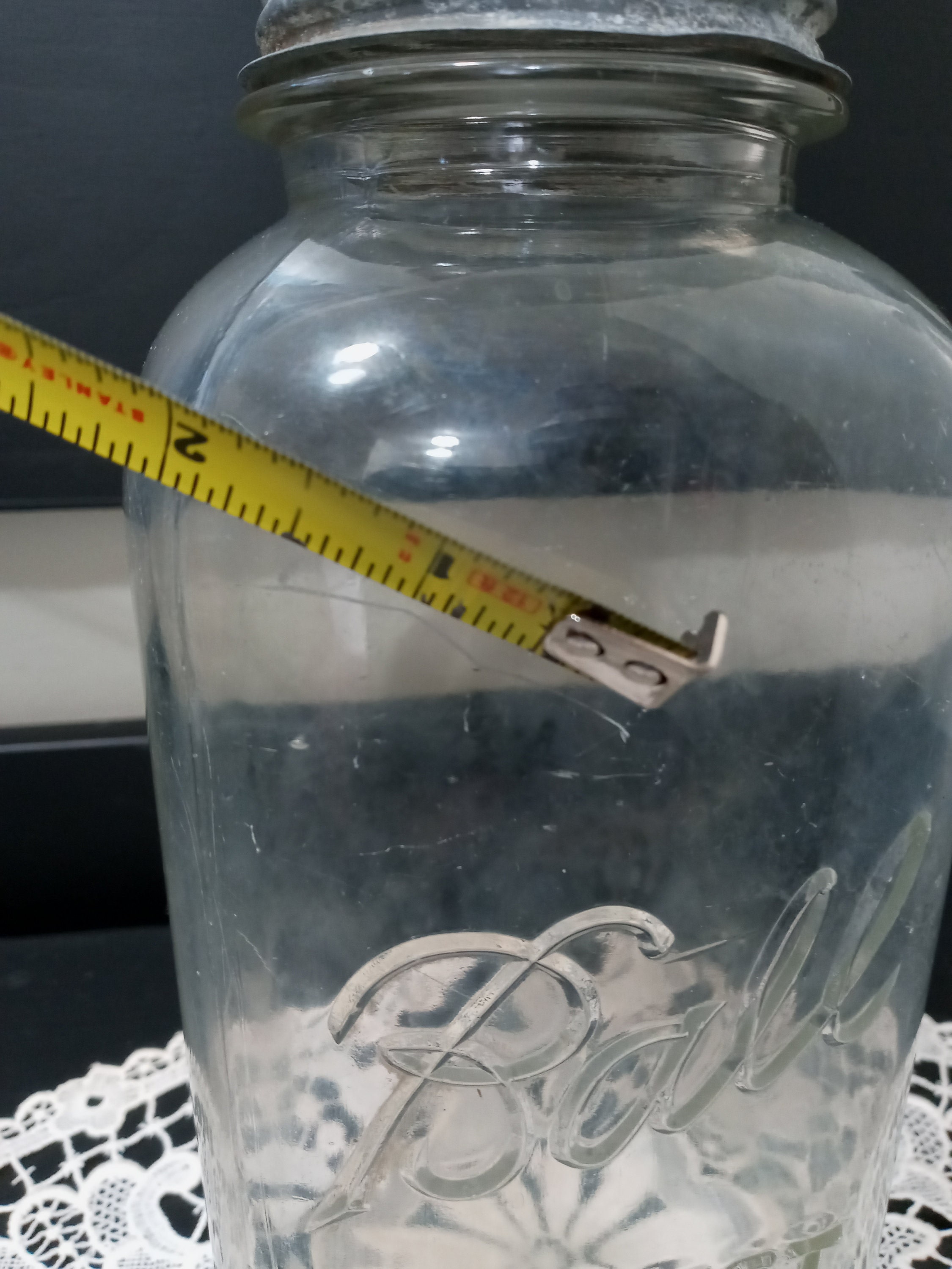 1923-1933 Rare Square Half Gallon Ball Perfect Mason Jar With - Etsy