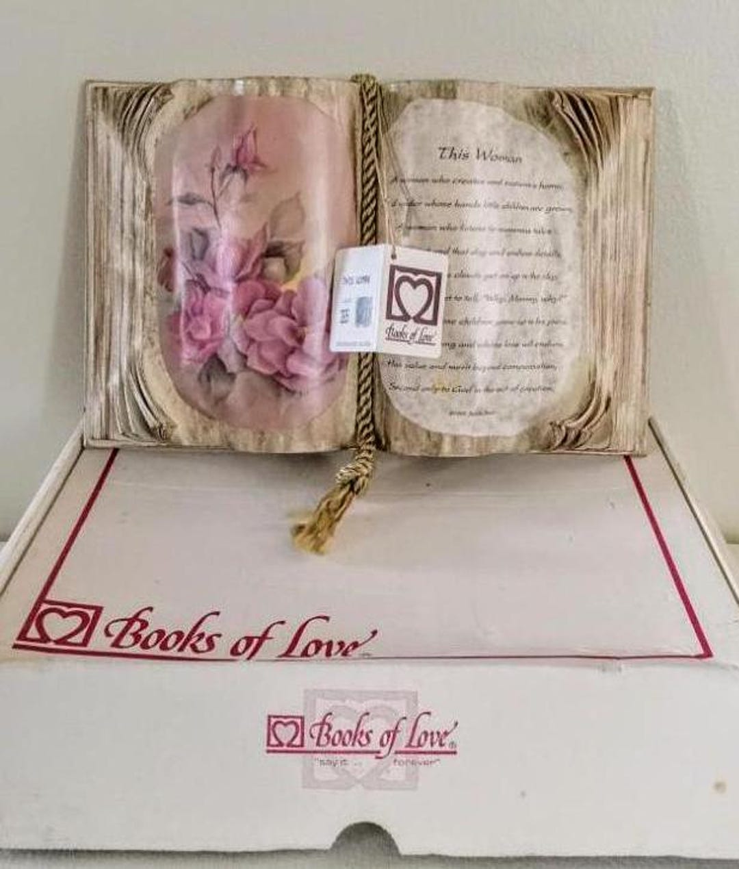 1997 Sealed Books of Love "this Woman" Poem by Judith Bond. 9 Processes ...