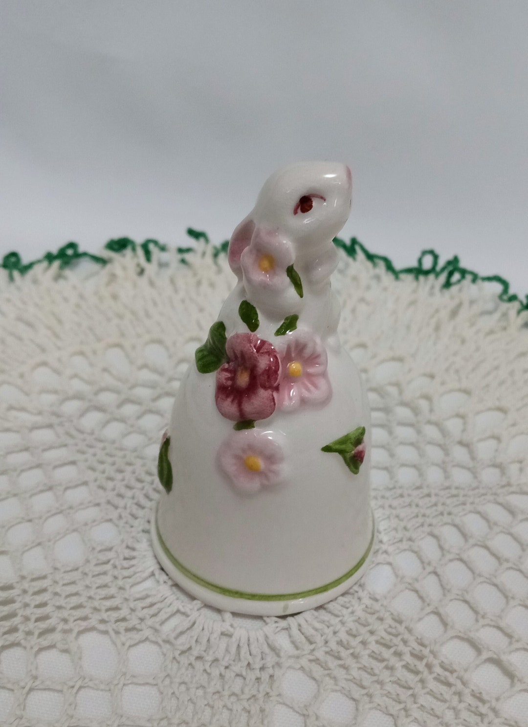 1984 Weiss Brazil Pottery Rabbit Bell, Made Exclusively for Avon - Etsy