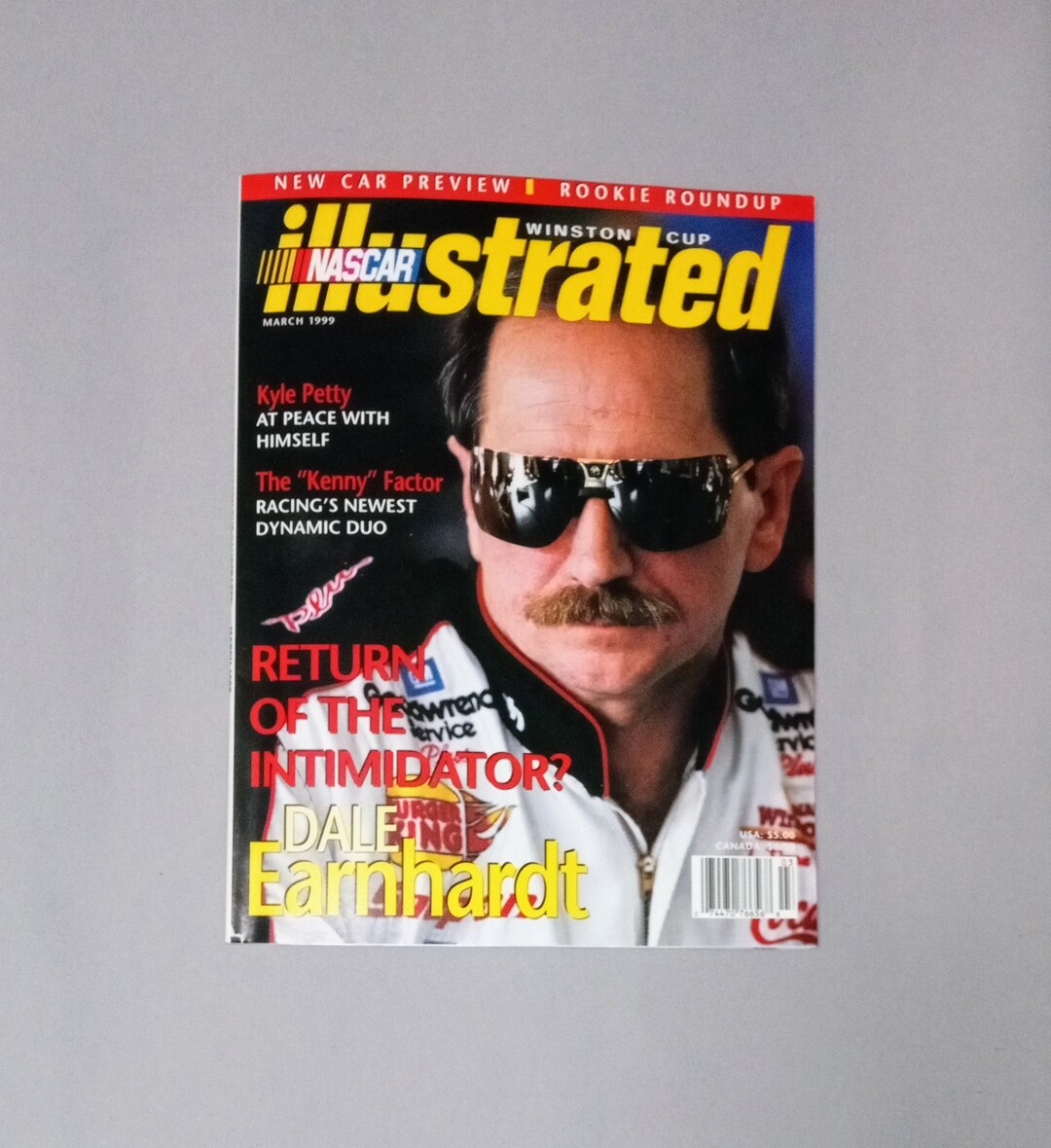 March 1999 Winston Cup Nascar Illustrated. Return of the Intimidator ...