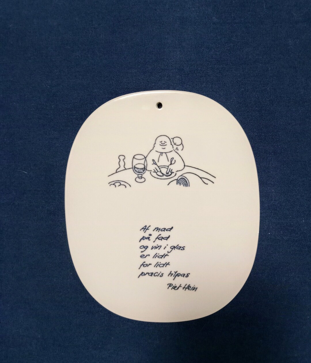 1948 Royal Copenhagen (danish Version) Poem and Art Wall Hanging by ...