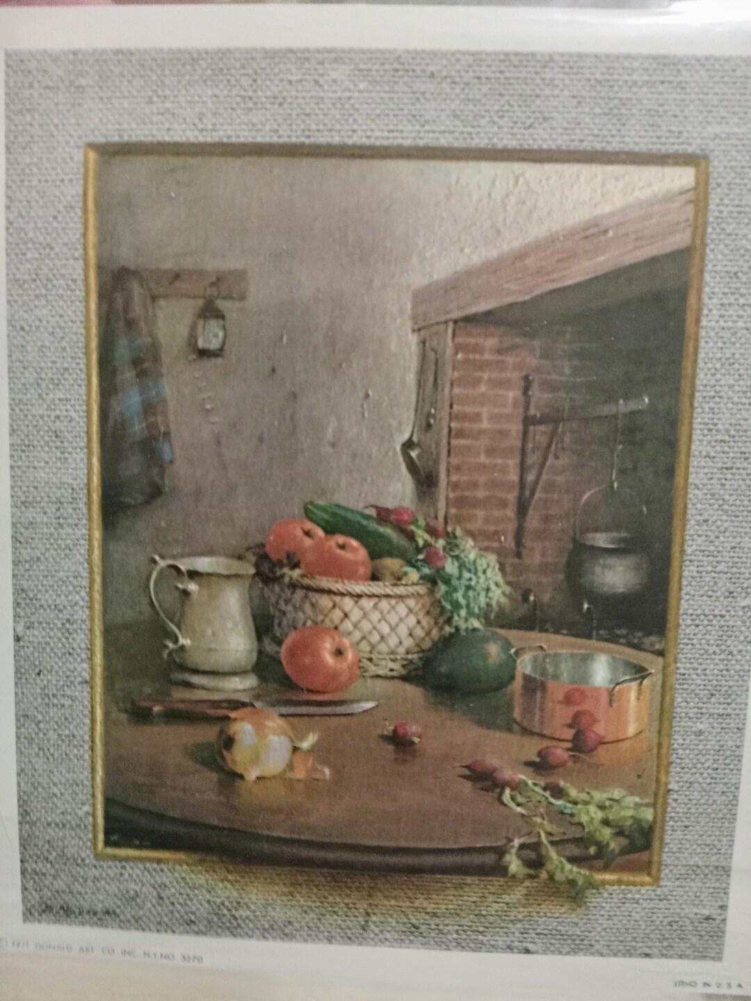 1971 (new) Lithograph With Artwork by Artist August Albo. Printed by ...