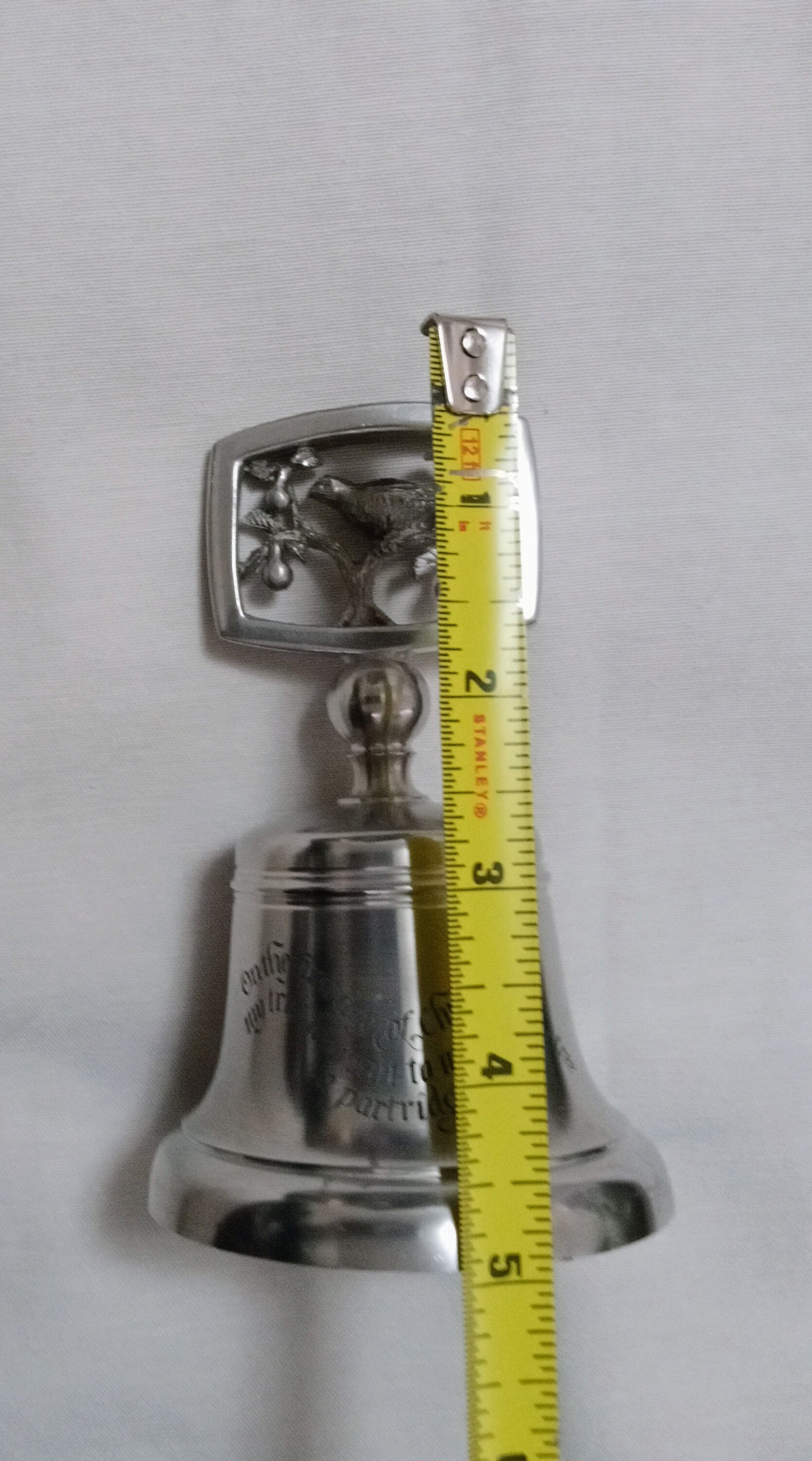 1978 Crown & Rose Pewter, Partridge in A Pear Tree Bell - Etsy