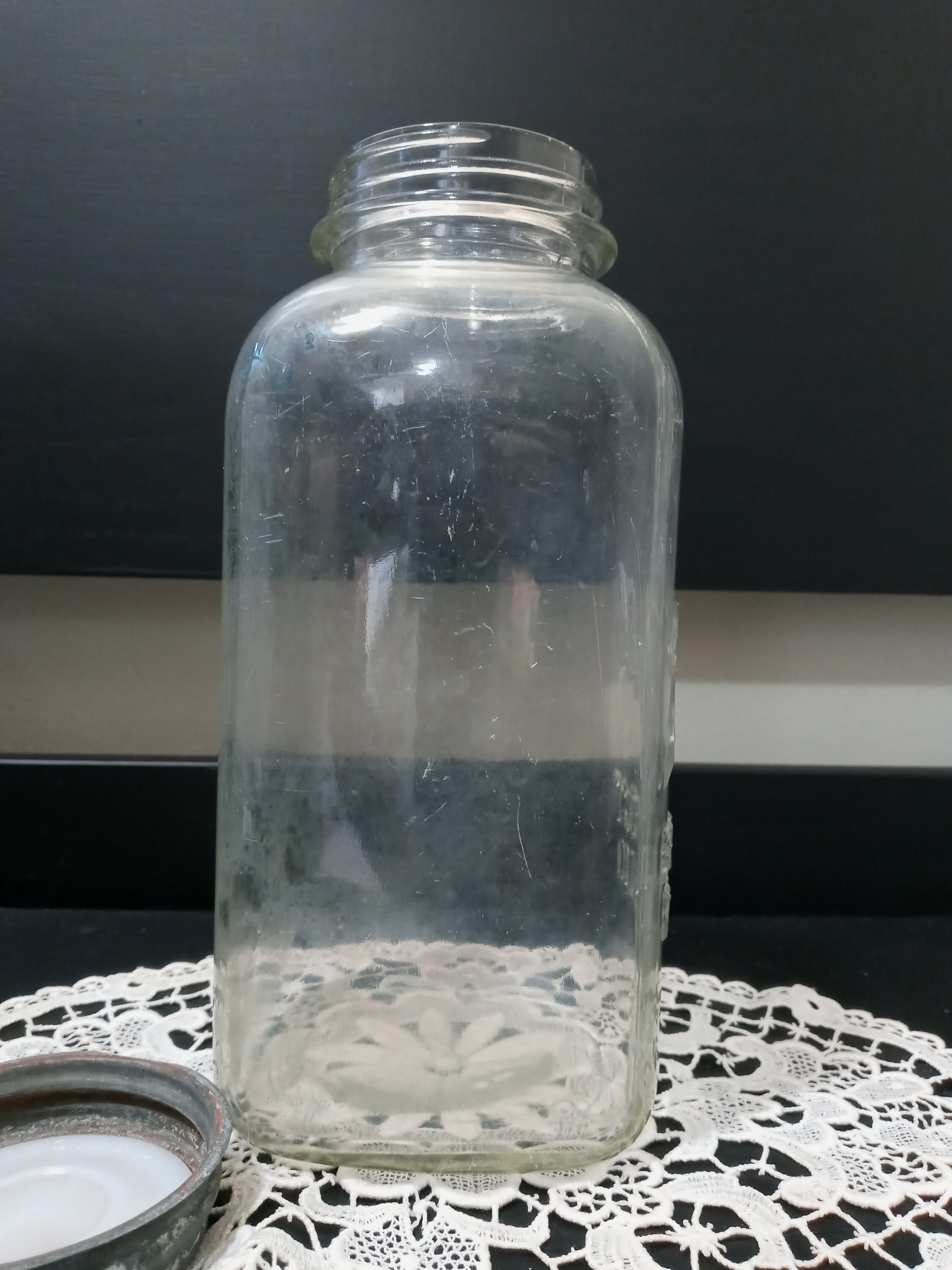 1923-1933 Rare Square Half Gallon Ball Perfect Mason Jar With - Etsy