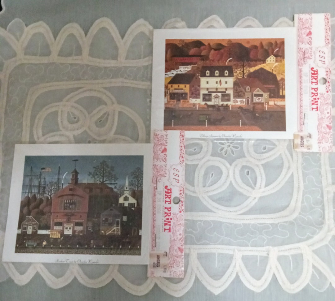 1970's, 2 ESP (eveready Superior Products) Art Prints by Charles ...