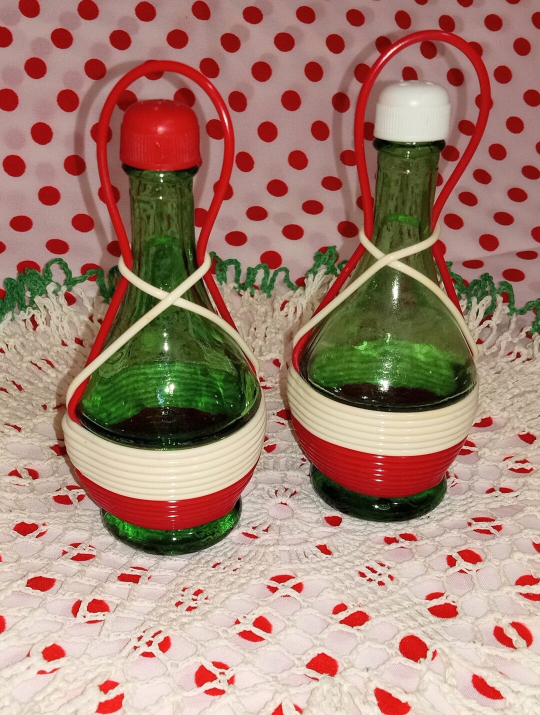 1950's, Rare Lobeco Chianti Style, Vintage Wine Decanter Salt and ...