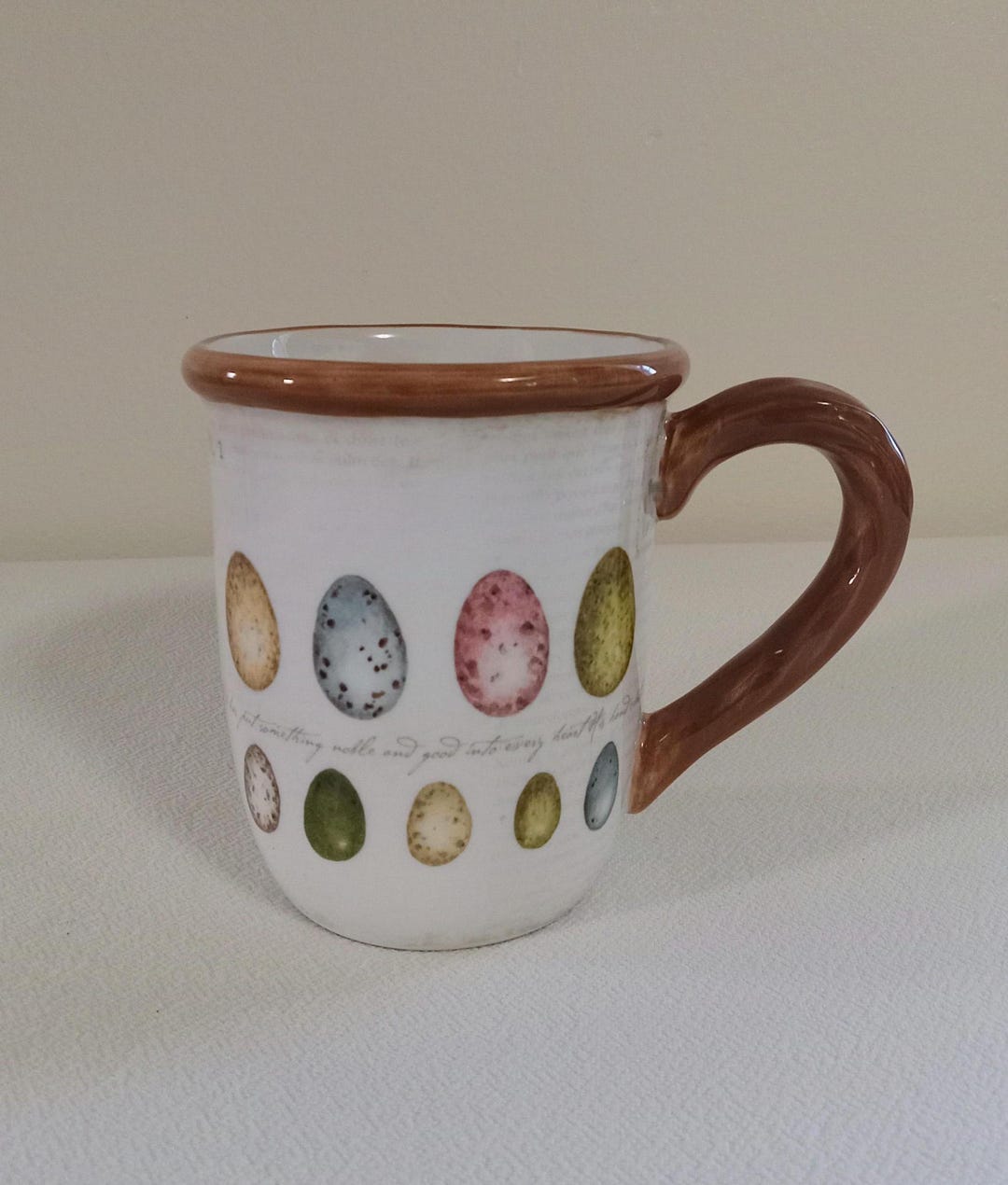 14 Oz. Artist Susan Winget Mug From Her "bird Study" Collection. Sold ...