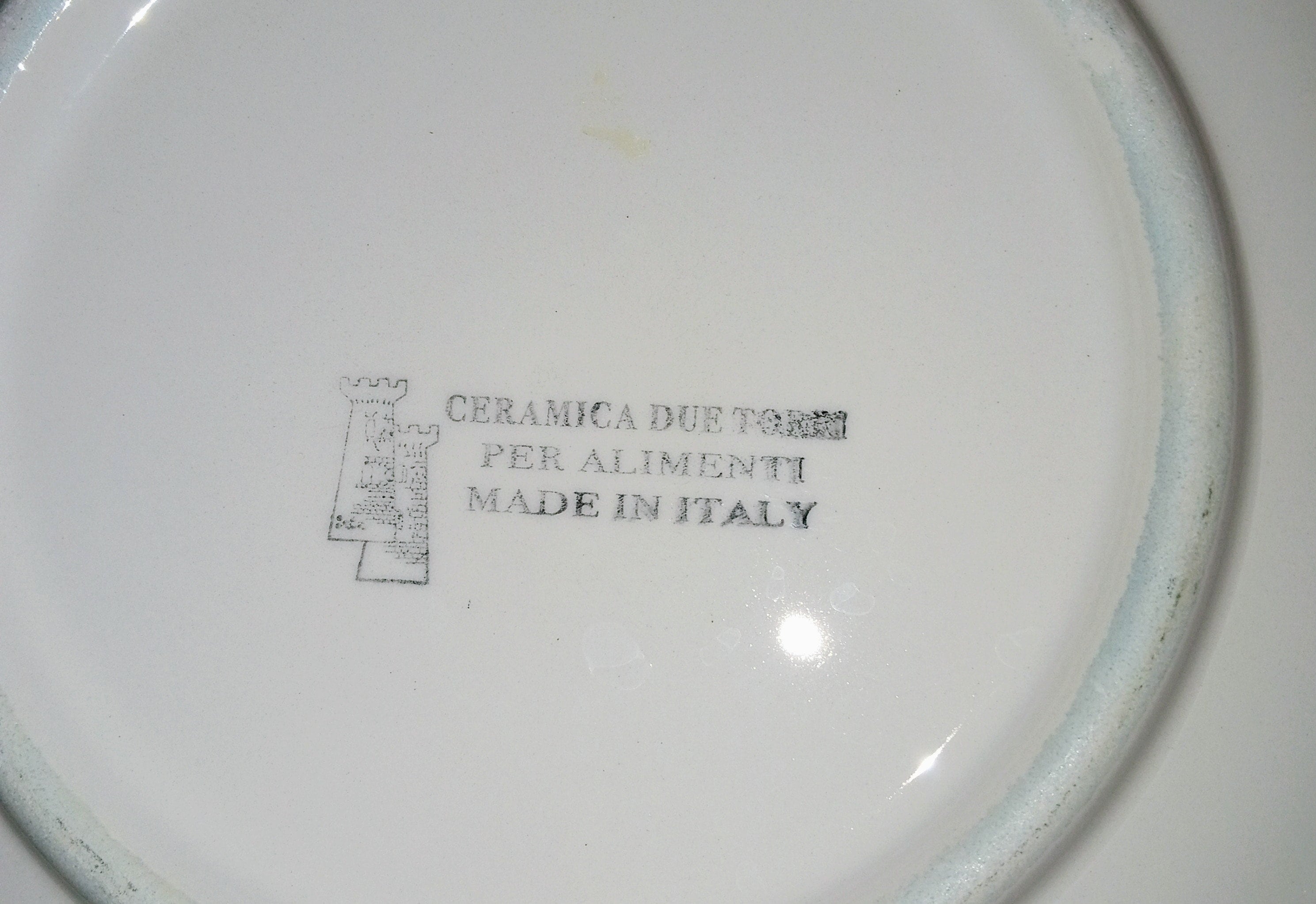 1970's Italian Ceramica Due Torri, Orange and Yellow Rose Plate. Made ...