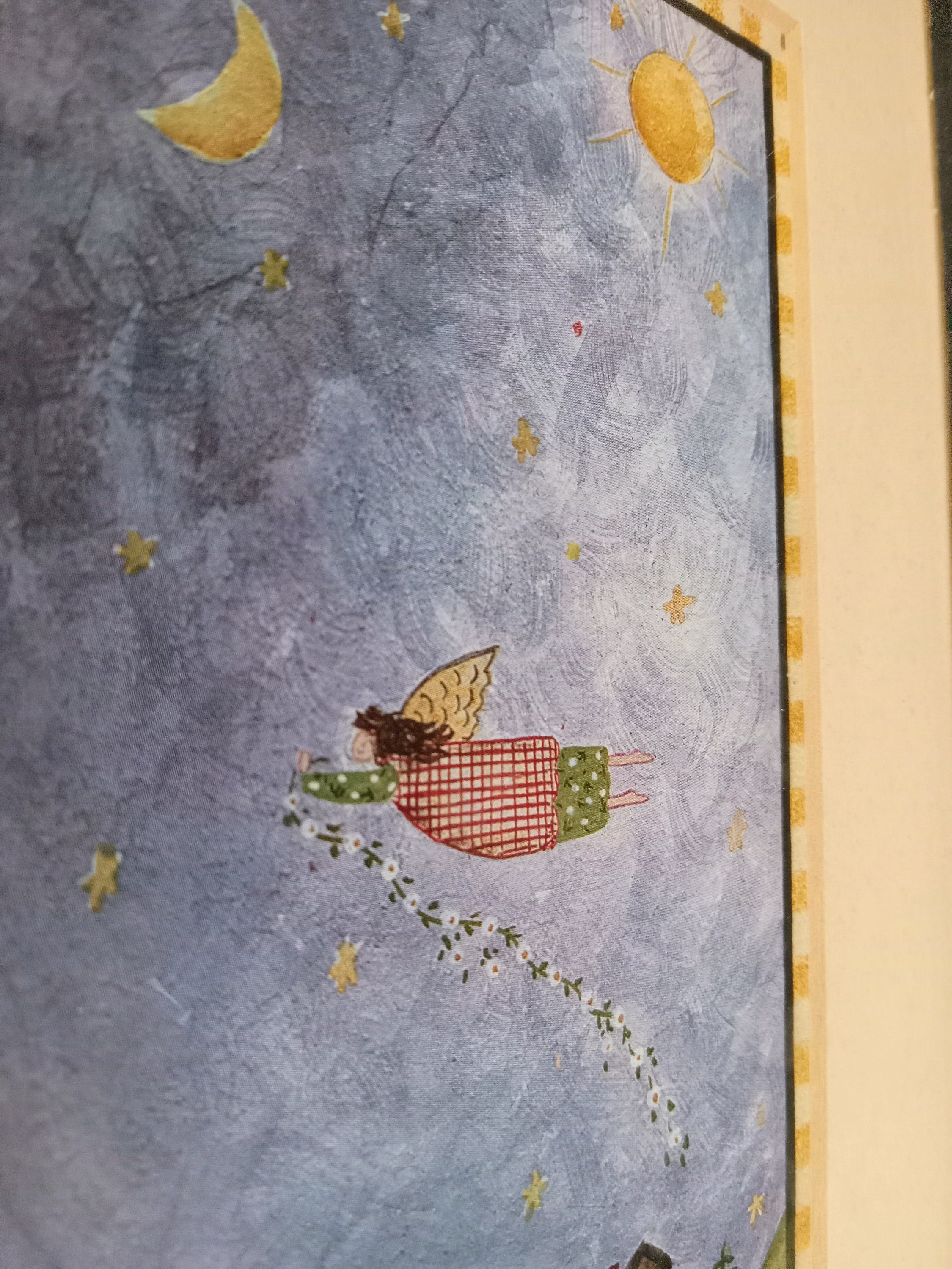 2 Valerie Evers Wenk Artworks of Her Four Seasons Collection. Angel in ...