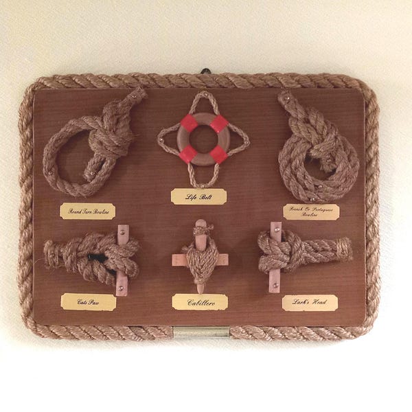 Nautical Knot Board - Etsy