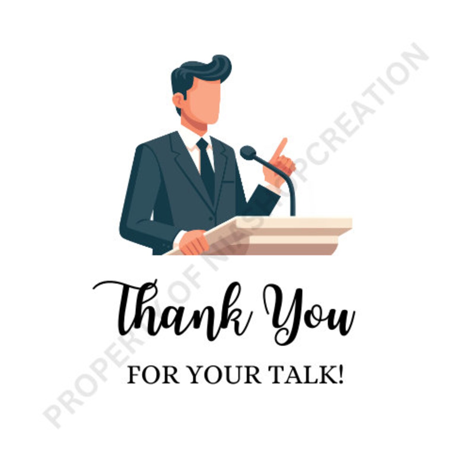 Thank You for Your Talk - Card | JW Elder Cards (ships Worldwide) - 1 ...