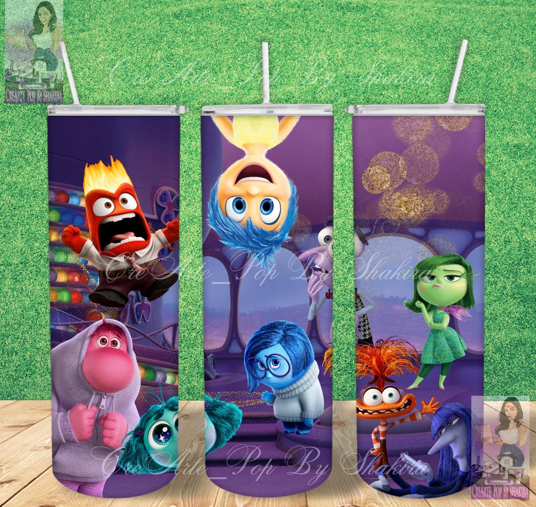 Inside 2, Characters Wrap Tumbler, Wrap Skinny Reg Tumbler, Instant ...