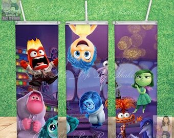 Inside 2, Characters Wrap Tumbler, Wrap Skinny Reg Tumbler, Instant ...