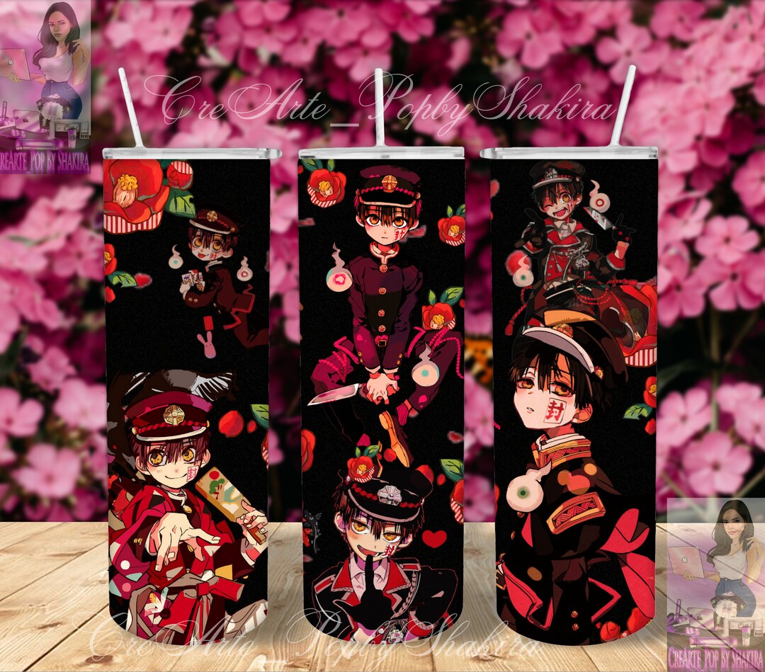 Hanako Tumbler Wrap, Anime Wrap, Digital Png, Skinny Tumbler 20oz, Wrap ...