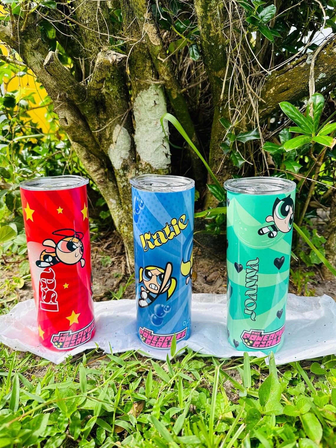 Powerpuff Girl Digital Png, Cartoon Wrap, Instant Digital Cartoon ...