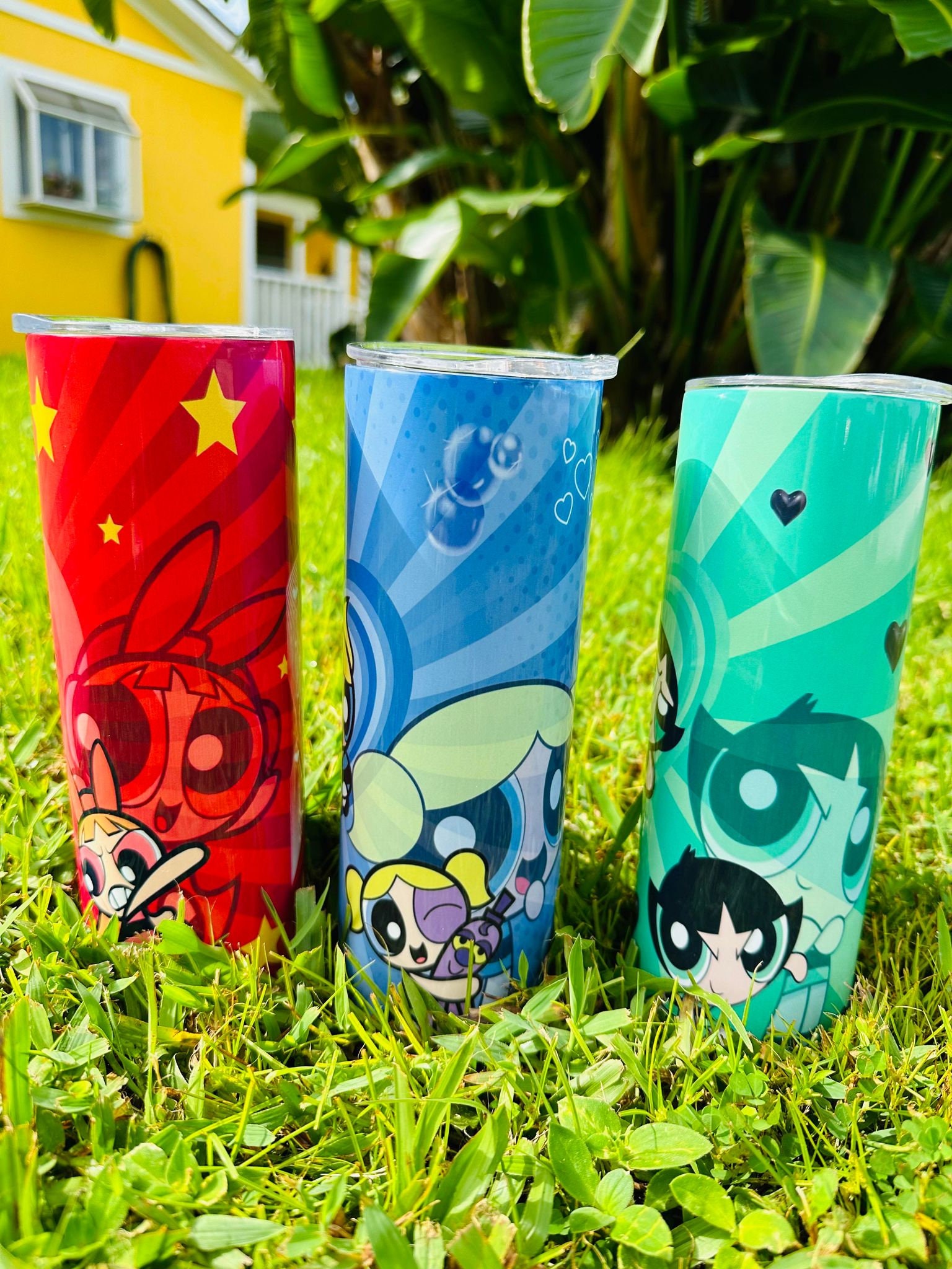 Powerpuff Girl Digital Png, Cartoon Wrap, Instant Digital Cartoon ...