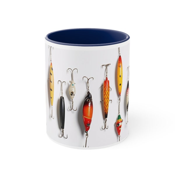 Fishing Lure Mug - Etsy