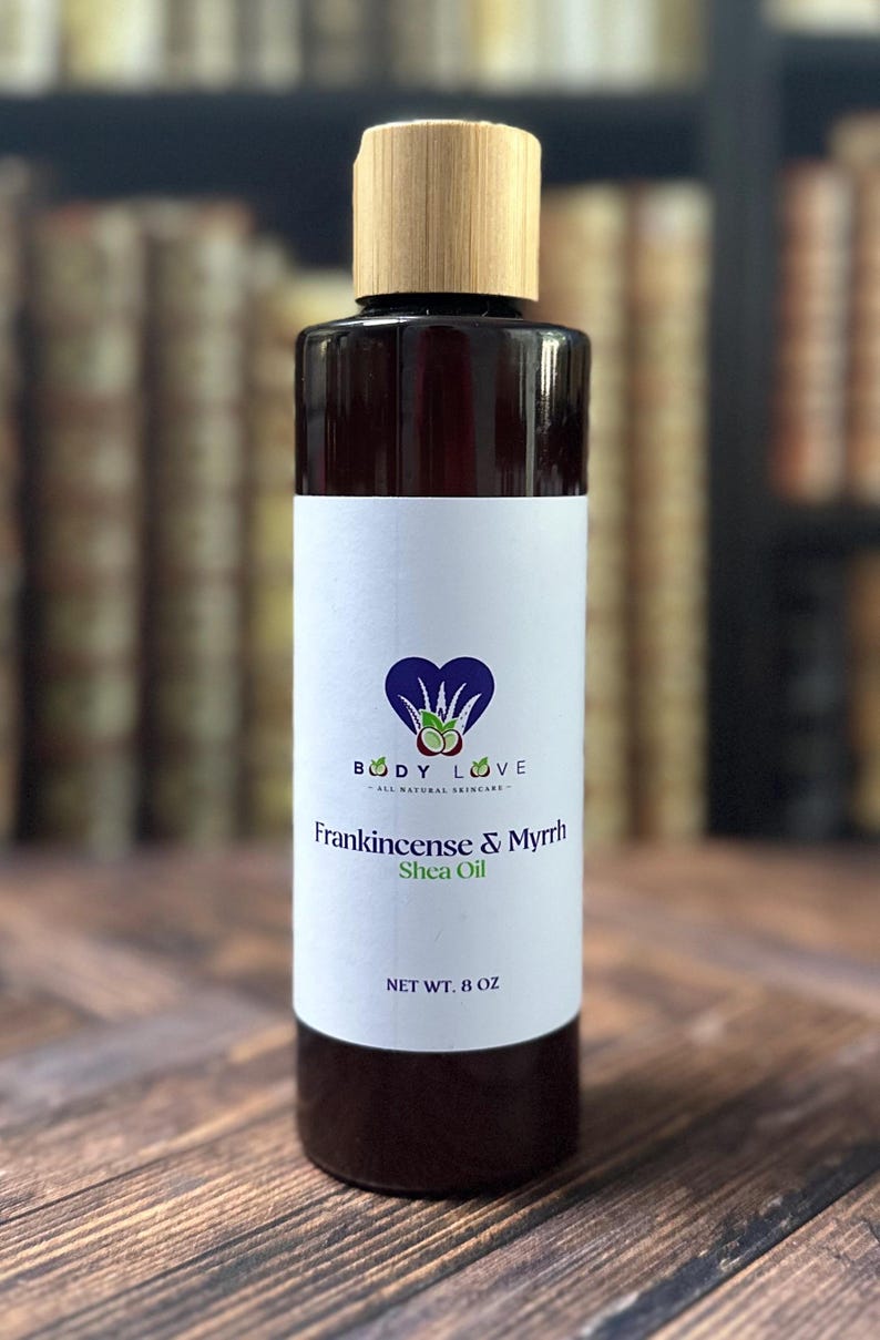 Frankincense and Myrrh Shea Oil - Etsy