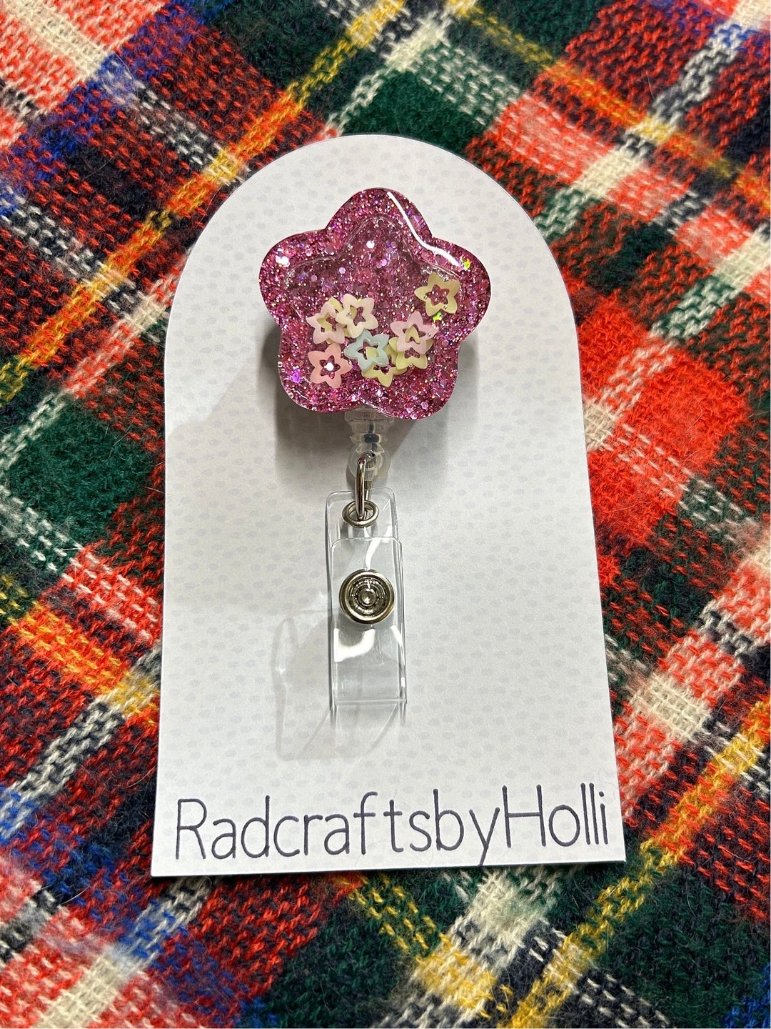 Shaker Star Badge Reel - Etsy