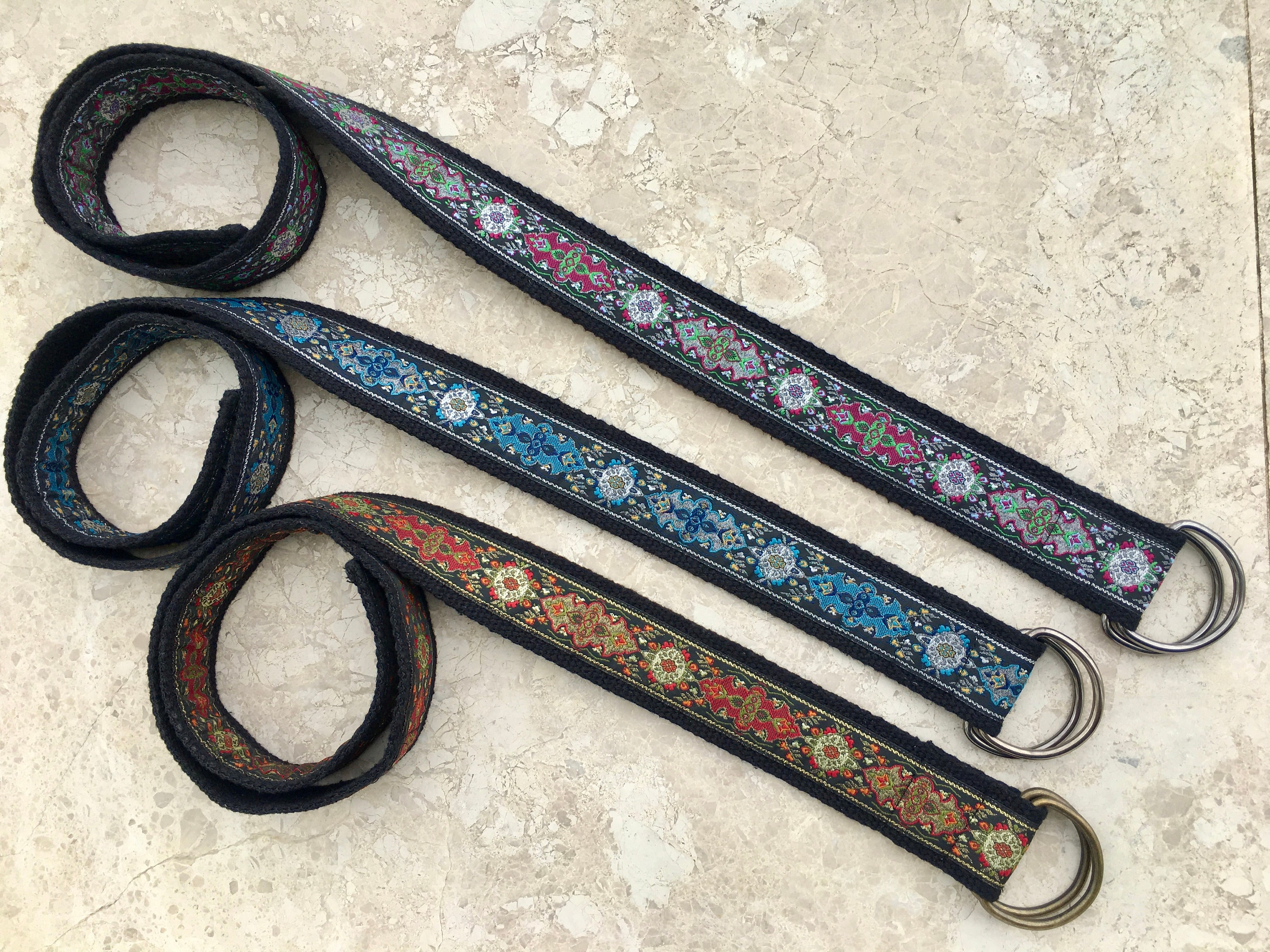 Women's Belts for Dress and Pants, 1.5 Width Jacquard Webbing Ribbon ...