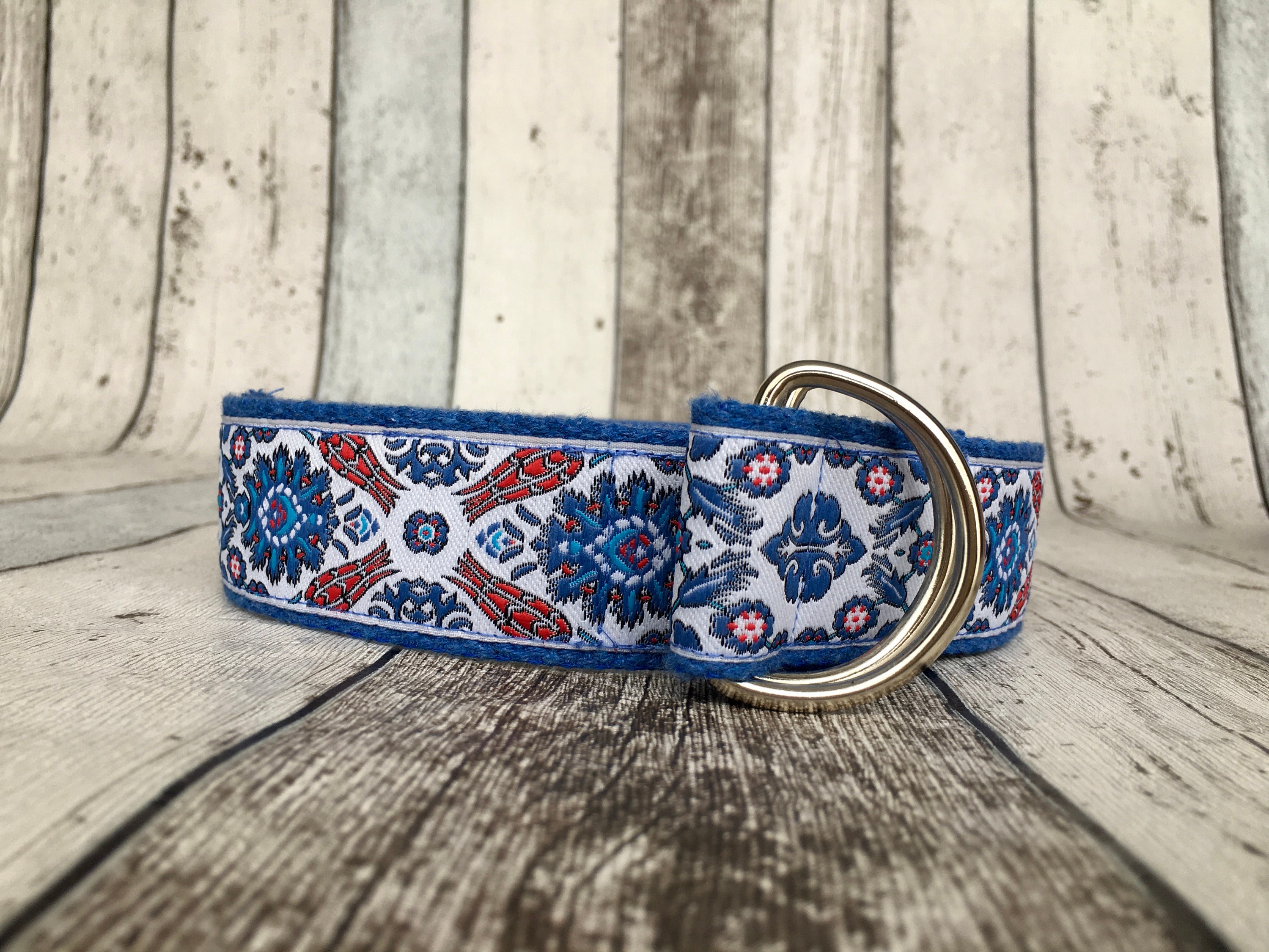 Blue White Fabric Webbing Belt Spring and Summer Ribbon - Etsy