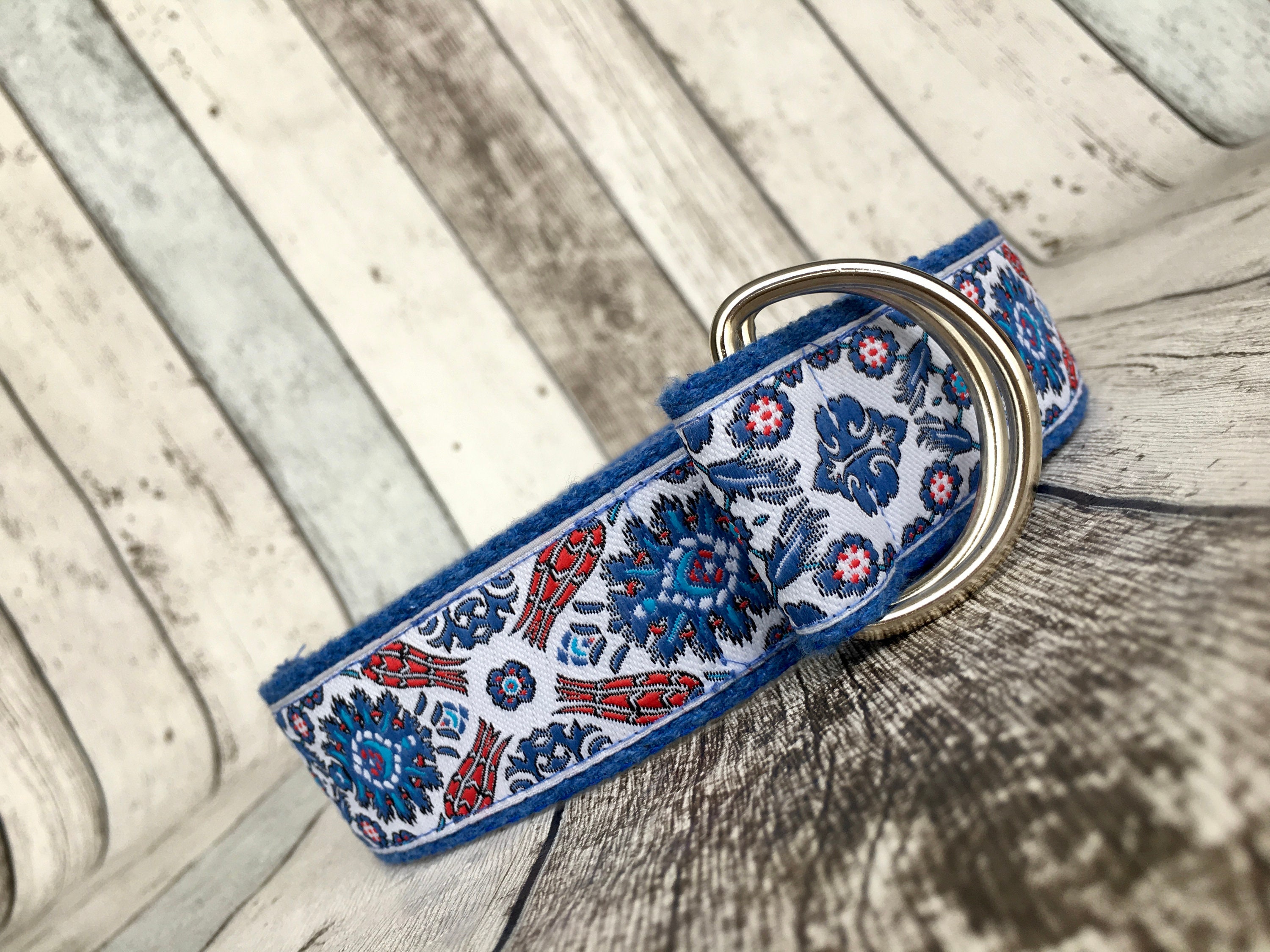Blue White Fabric Webbing Belt Spring and Summer Ribbon - Etsy
