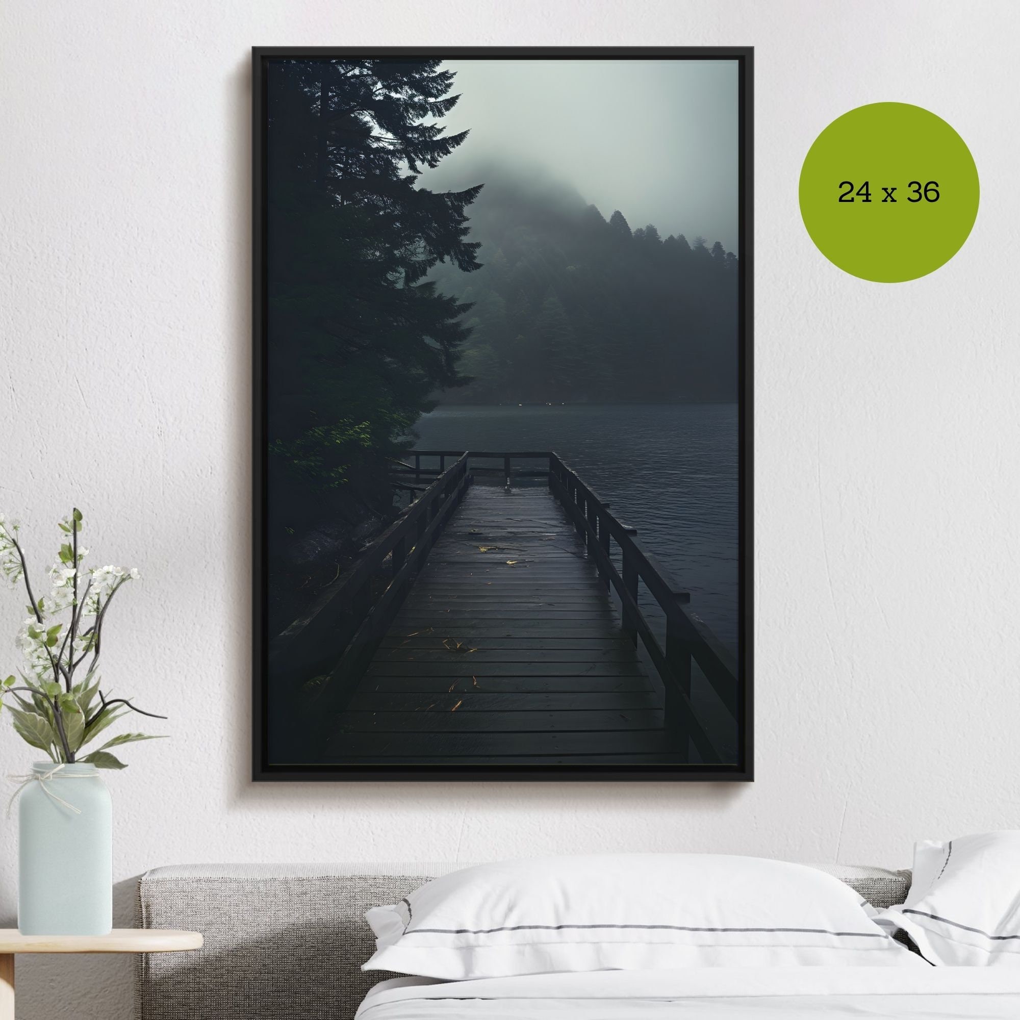 Dark Cottagecore Print Forest Wall Poster Goblincore Decor - Etsy