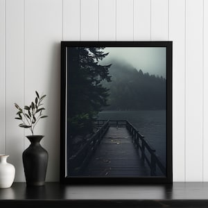 Dark Cottagecore Print | Forest Wall Poster | Goblincore Decor ...